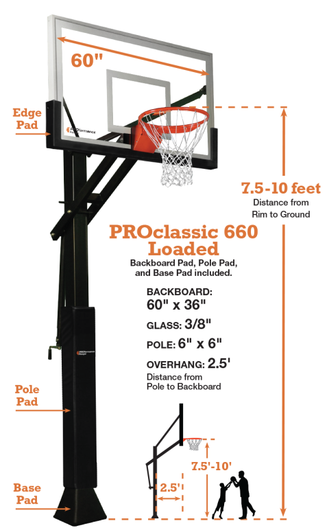 PROclassic® 660 Classic | PROformance Hoops